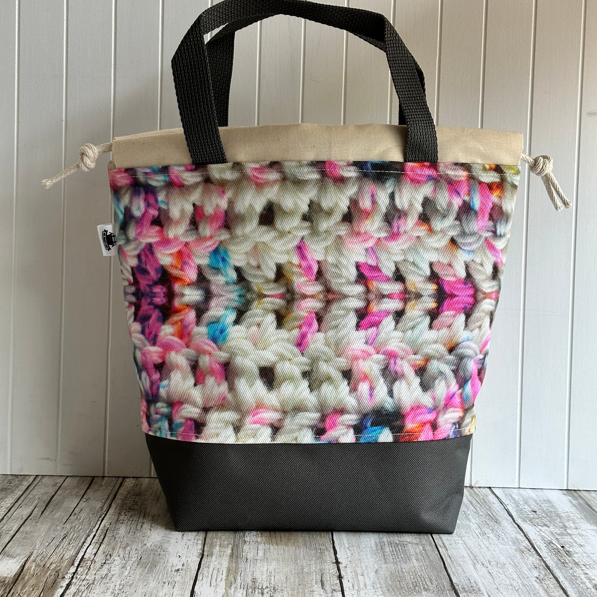 Drawstring Bag l Pop Rocks Crochet – Jodi Brown Designs